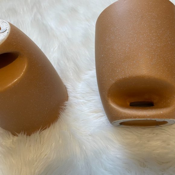 Source Unknown | Accents | Nwot 2 5 Pots With Pinched Bottom Design ...